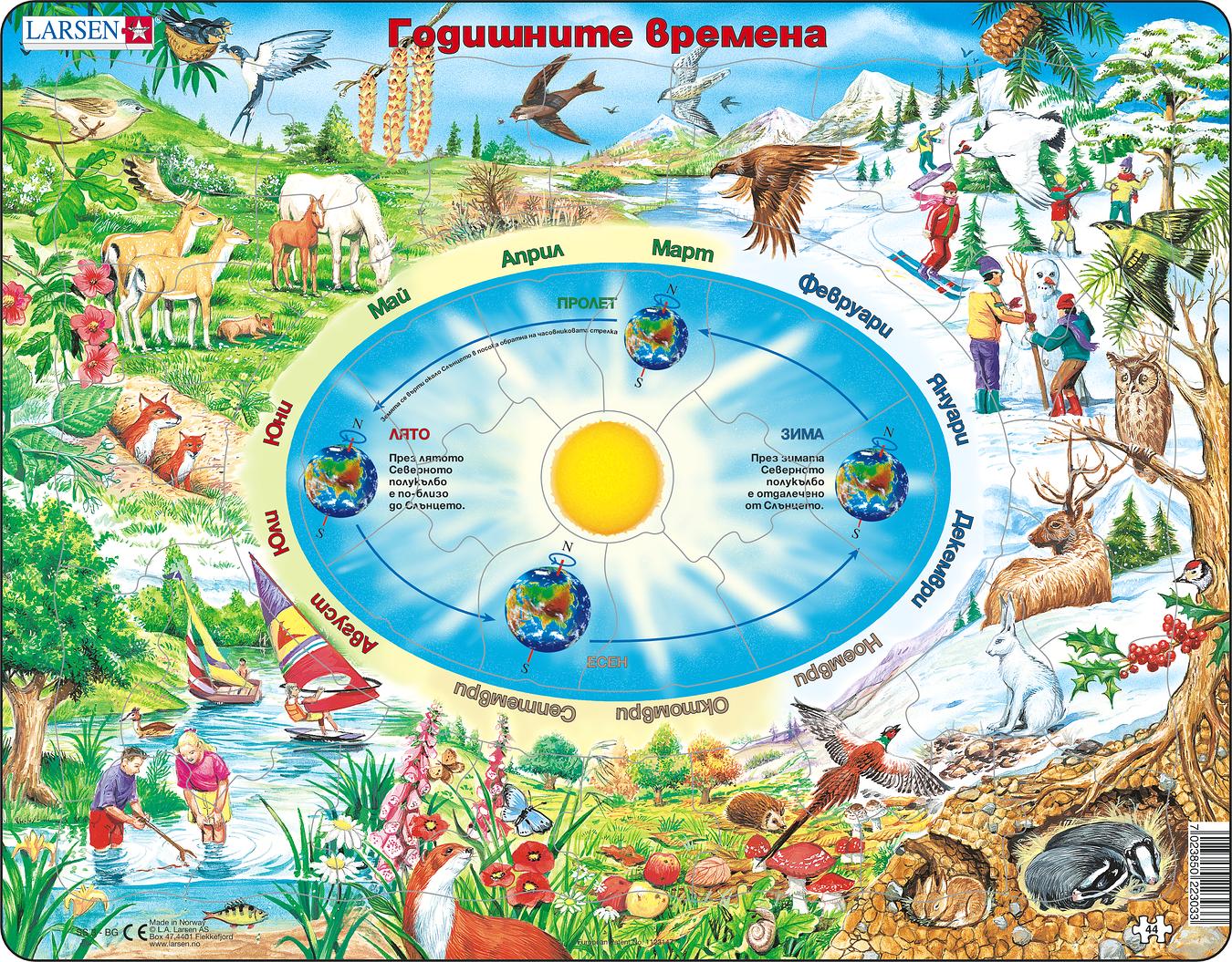 SS3 - The Seasons of the Year :: Science and facts :: Puzzles :: Larsen ...