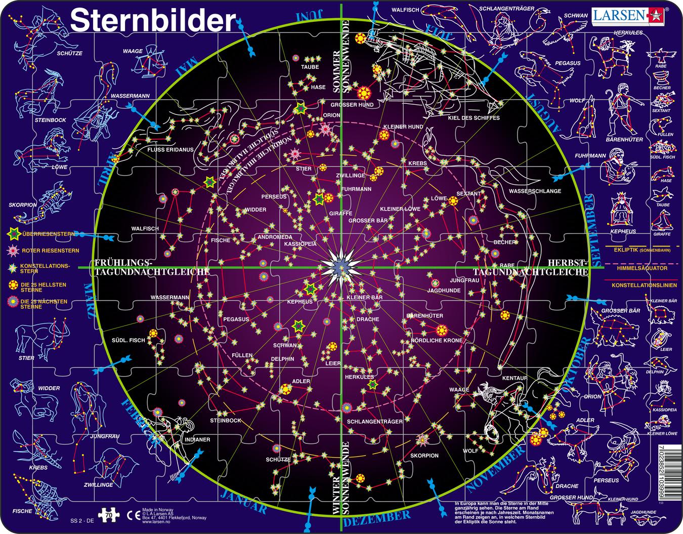 SS2 - Constellations :: Science and facts :: Puzzles :: Larsen Puzzles