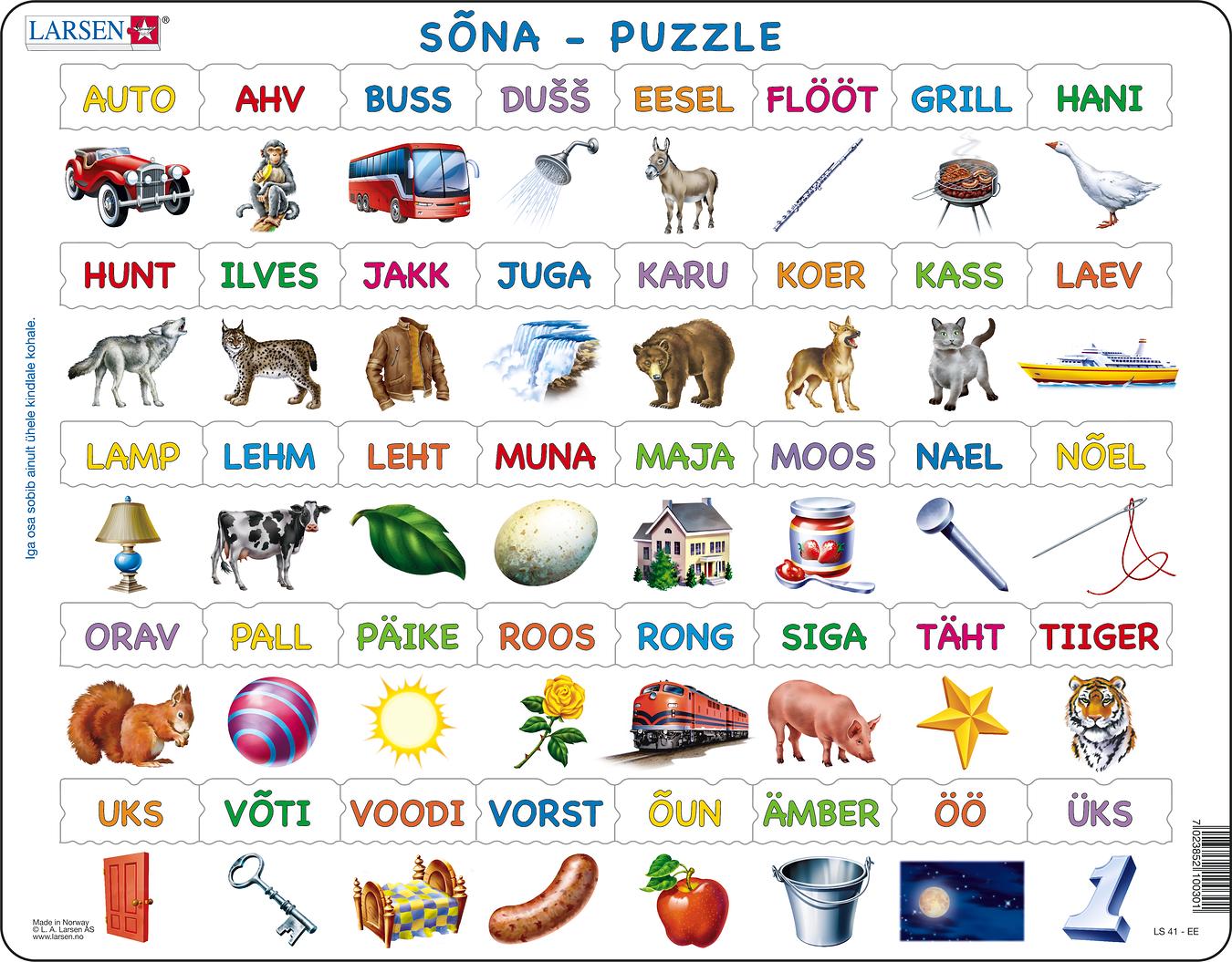 LS41 - Lær å lese: Enkle ord med 23 små bokstaver :: Lesing ...