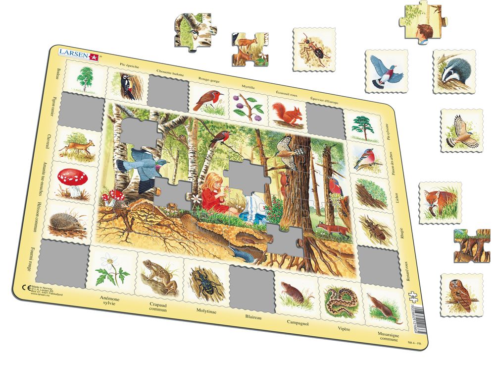 NA4 - Nature Puzzle: Forest :: Science and facts :: Puzzles :: Larsen ...