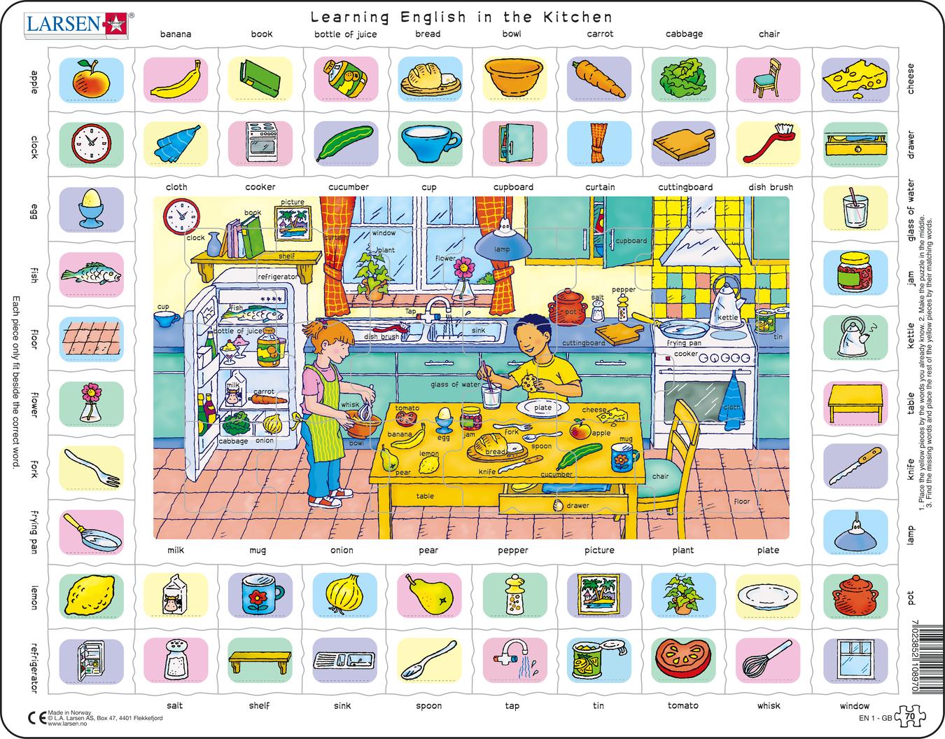 EN1 - Learning English in the Kitchen :: Learning Aids :: Puzzles ...