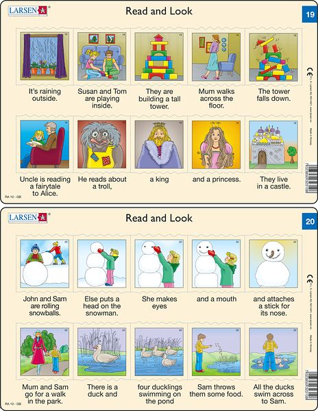 LA2 - Read and Look 11-20 :: Reading :: Puzzles :: Larsen Puzzles
