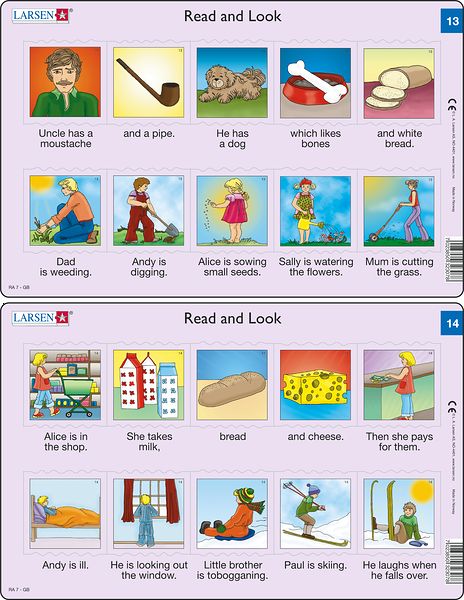 LA2 - Read and Look 11-20 :: Reading :: Puzzles :: Larsen Puzzles