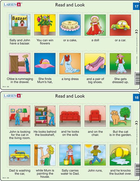 LA2 - Read and Look 11-20 :: Reading :: Puzzles :: Larsen Puzzles