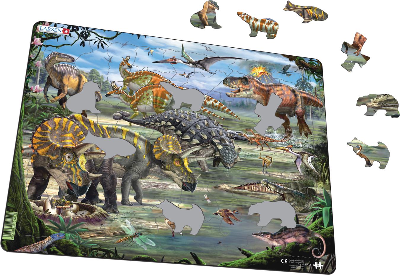 FH31 - Dinosaurs of the Cretaceous Period :: History :: Puzzles ...