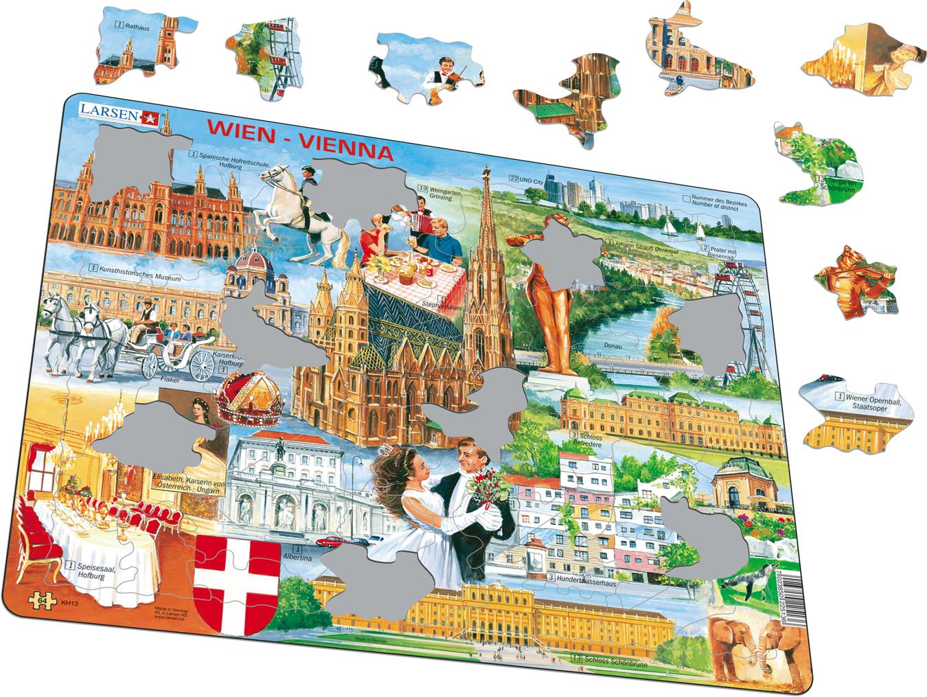 KH13 - Vienna Souvenir :: Travel and Souvenir :: Puzzles :: Larsen Puzzles