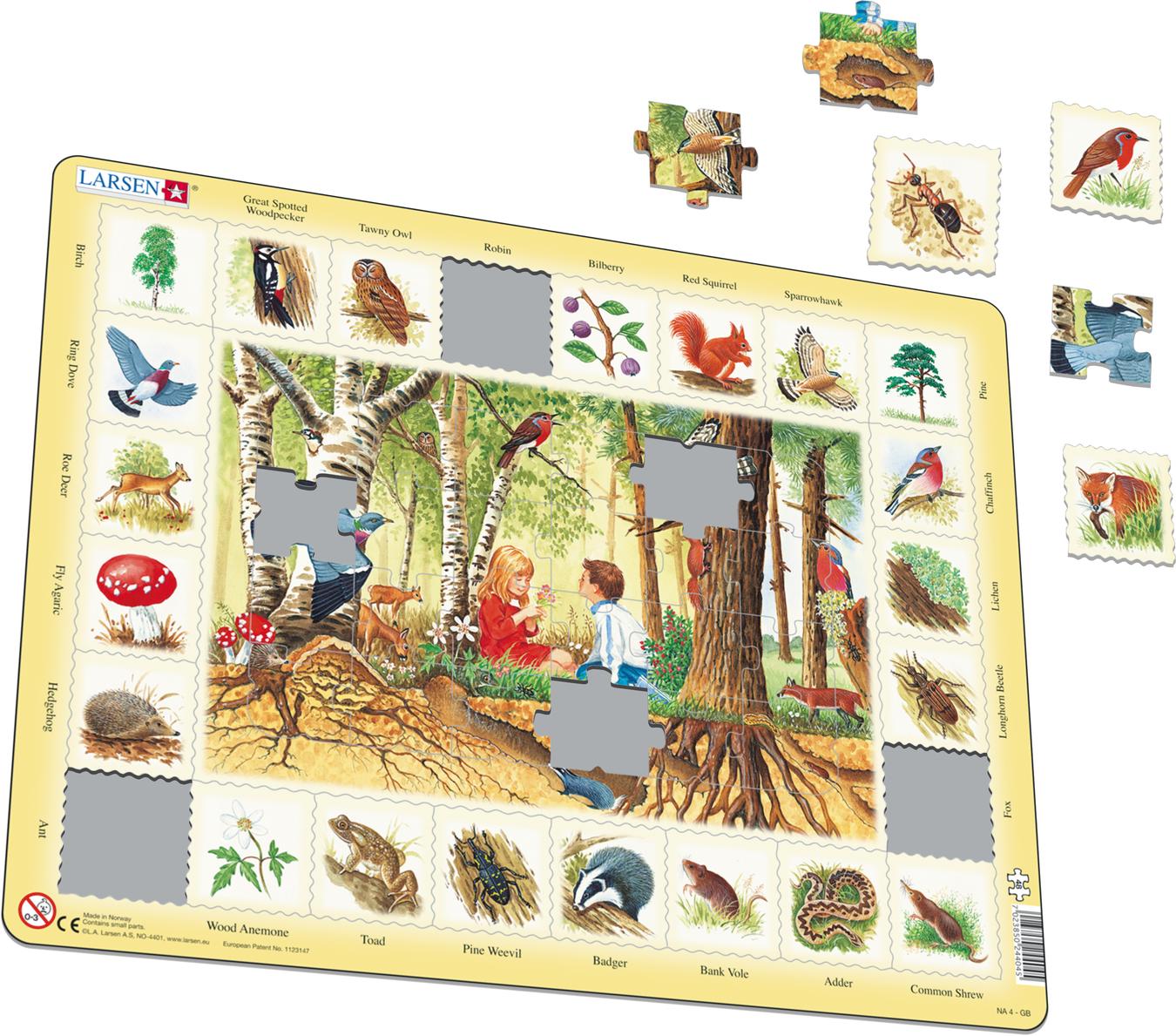 NA4 - Nature Puzzle: Forest :: Science and facts :: Puzzles :: Larsen ...