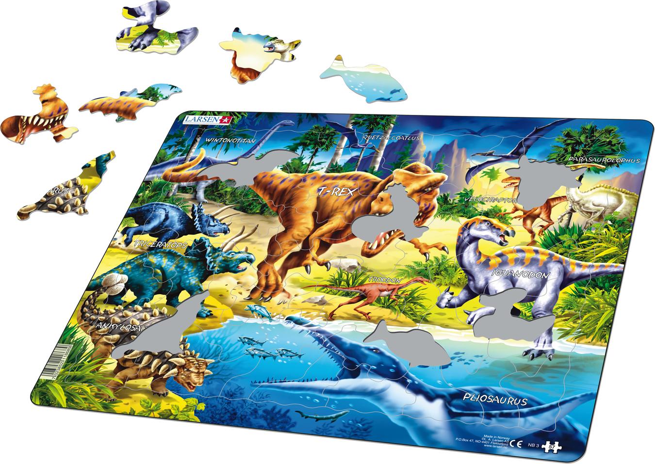 NB3 - Dinosaurs from the Cretaceous Period :: History :: Puzzles ...