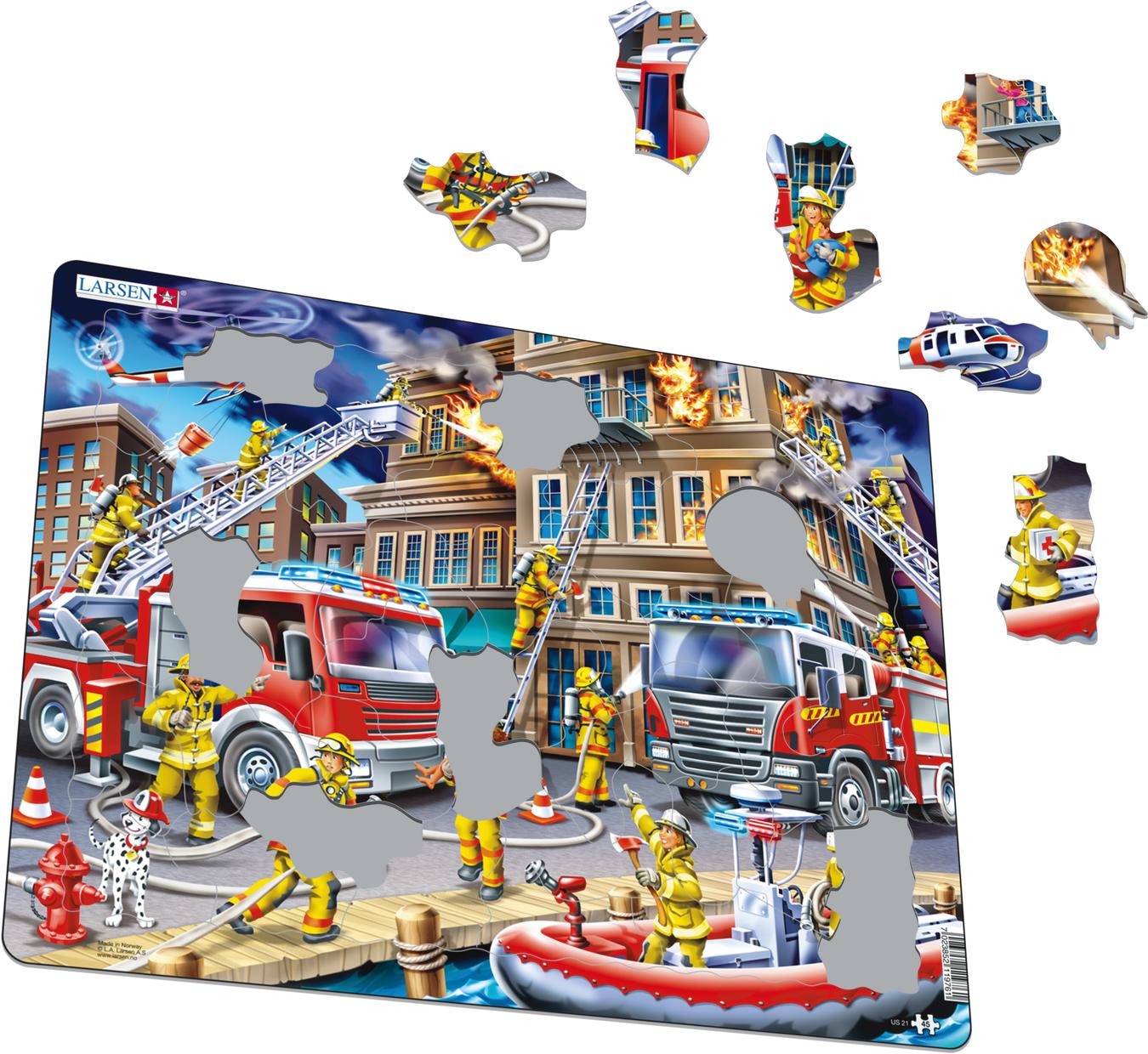 US21 - Firefighters in Action :: Motif :: Puzzles :: Larsen Puzzles