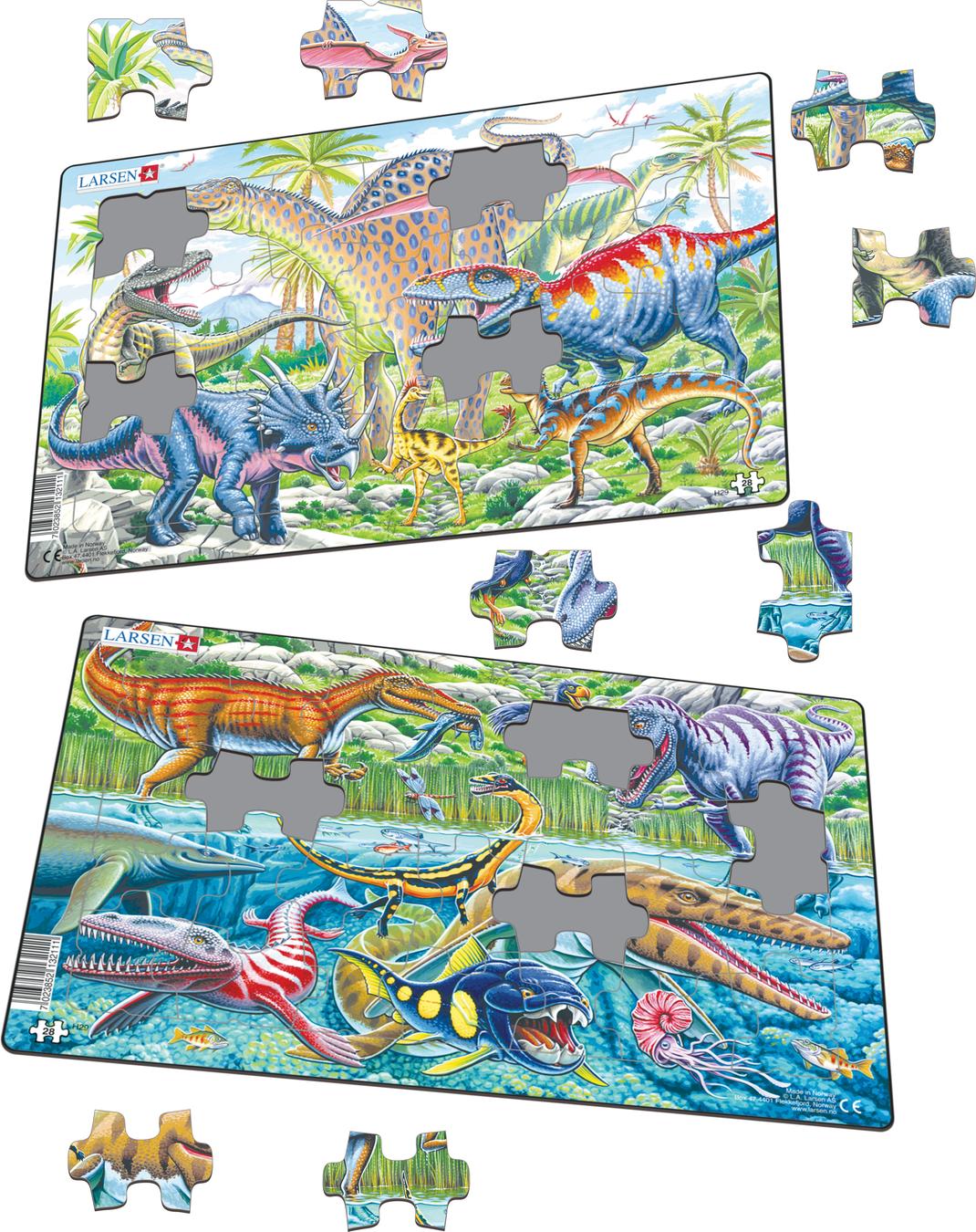 H29 - Wildlife in the time of the dinosaurs :: Animals :: Puzzles ...