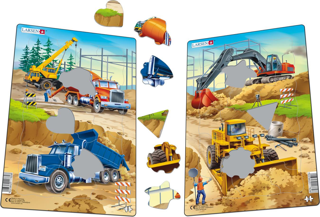 U4 - Construction Midi :: Motif :: Puzzles :: Larsen Puzzles