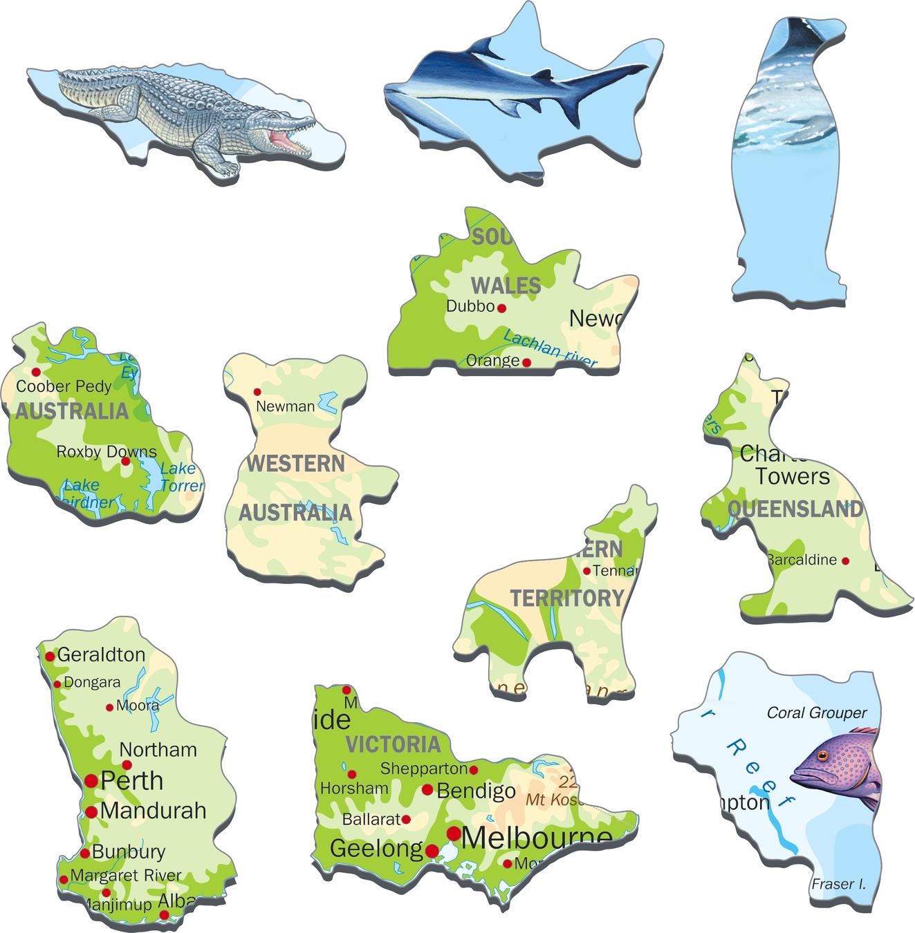 A31 - Australia Topographic Map :: Maps of the world and regions ...