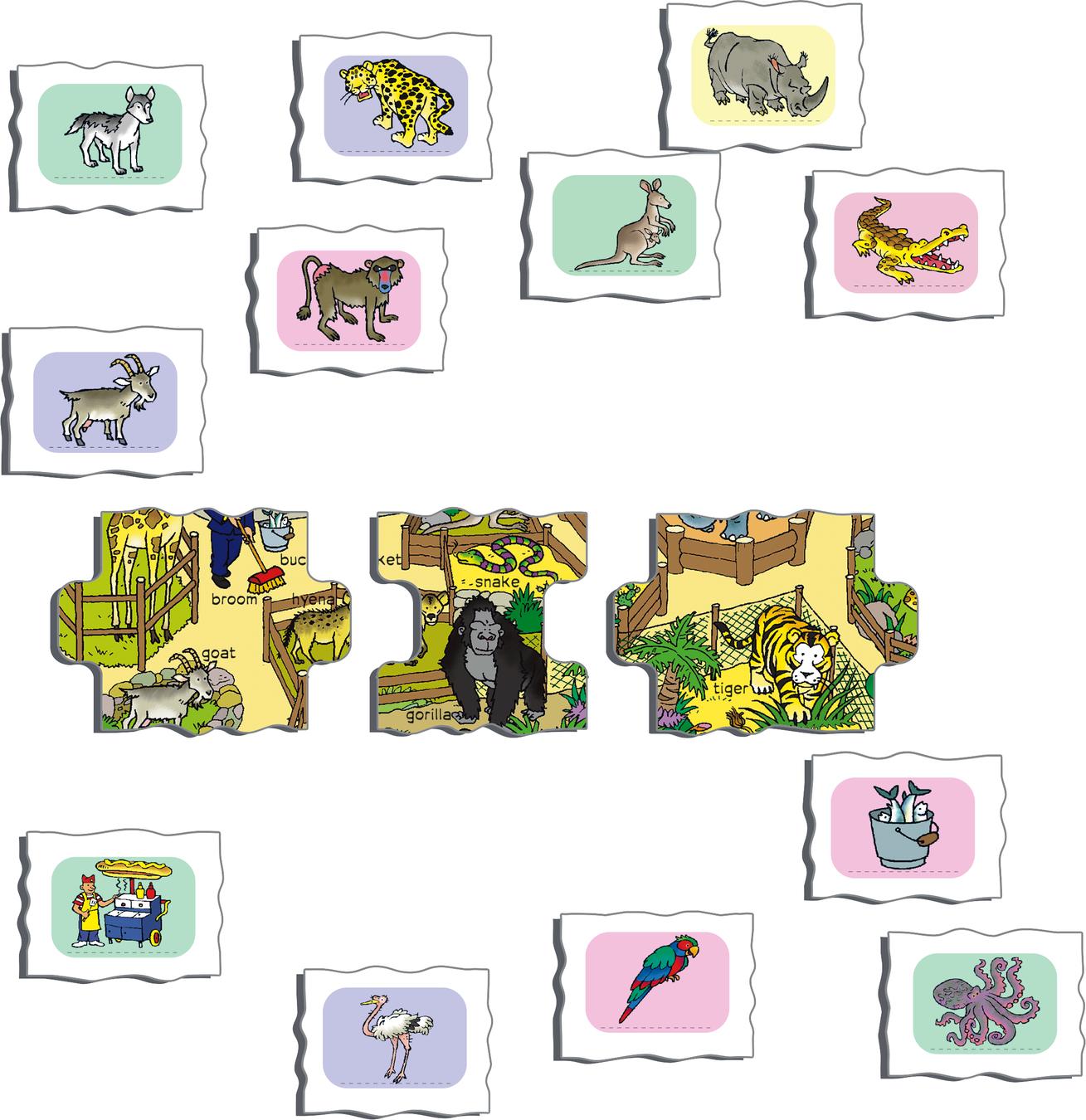 EN5 - Learning English at the Zoo :: Learning Aids :: Puzzles :: Larsen ...