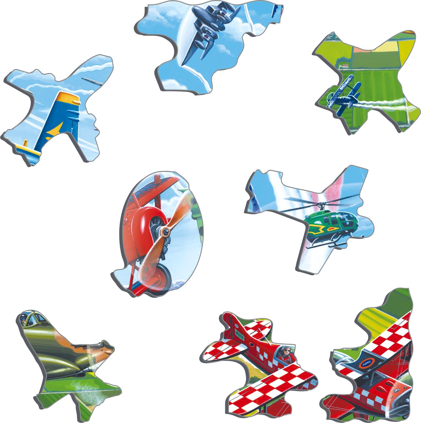 PG4 - Brave pilots in amazing planes :: Motif :: Puzzles :: Larsen Puzzles
