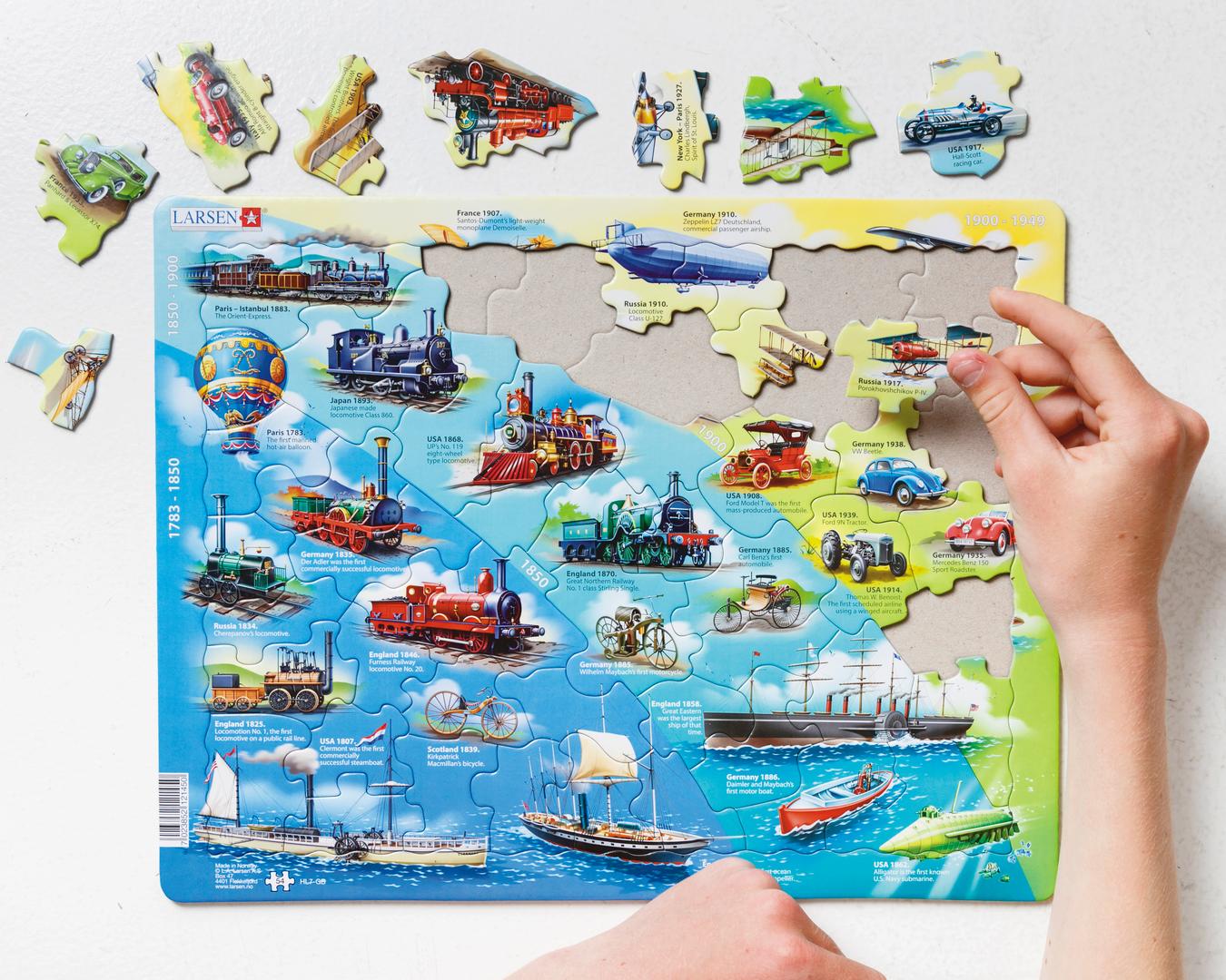 HL7 - Historical Vehicles 1783 - 1939 :: History :: Puzzles :: Larsen ...