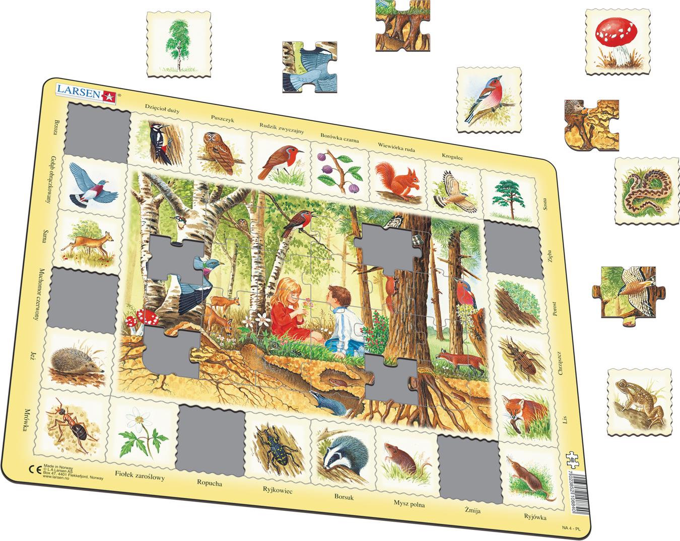 NA4 - Nature Puzzle: Forest :: Science and facts :: Puzzles :: Larsen ...