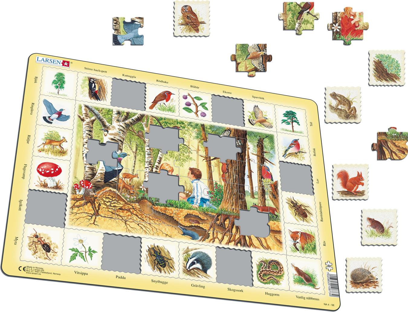 NA4 - Nature Puzzle: Forest :: Science and facts :: Puzzles :: Larsen ...