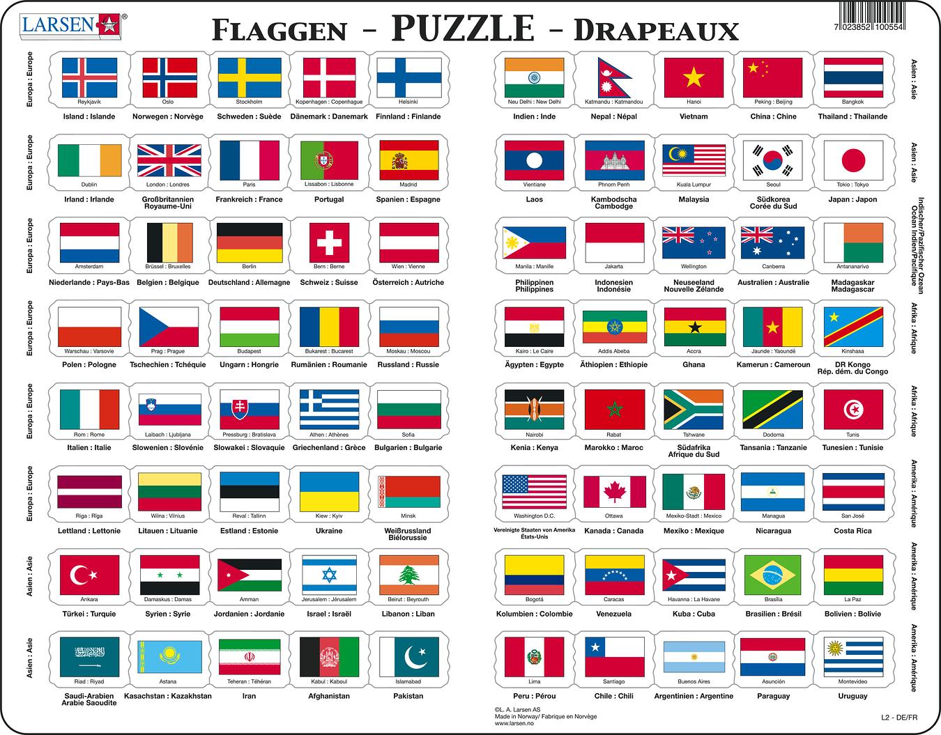 L2 - Flag-Puzzle :: Science and facts :: Puzzles :: Larsen Puzzles