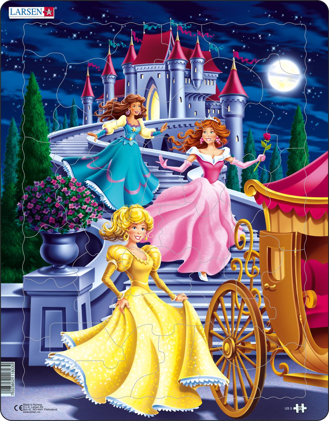US5 - Starry Night Princesses Leaving the Ball :: Motif :: Puzzles ...